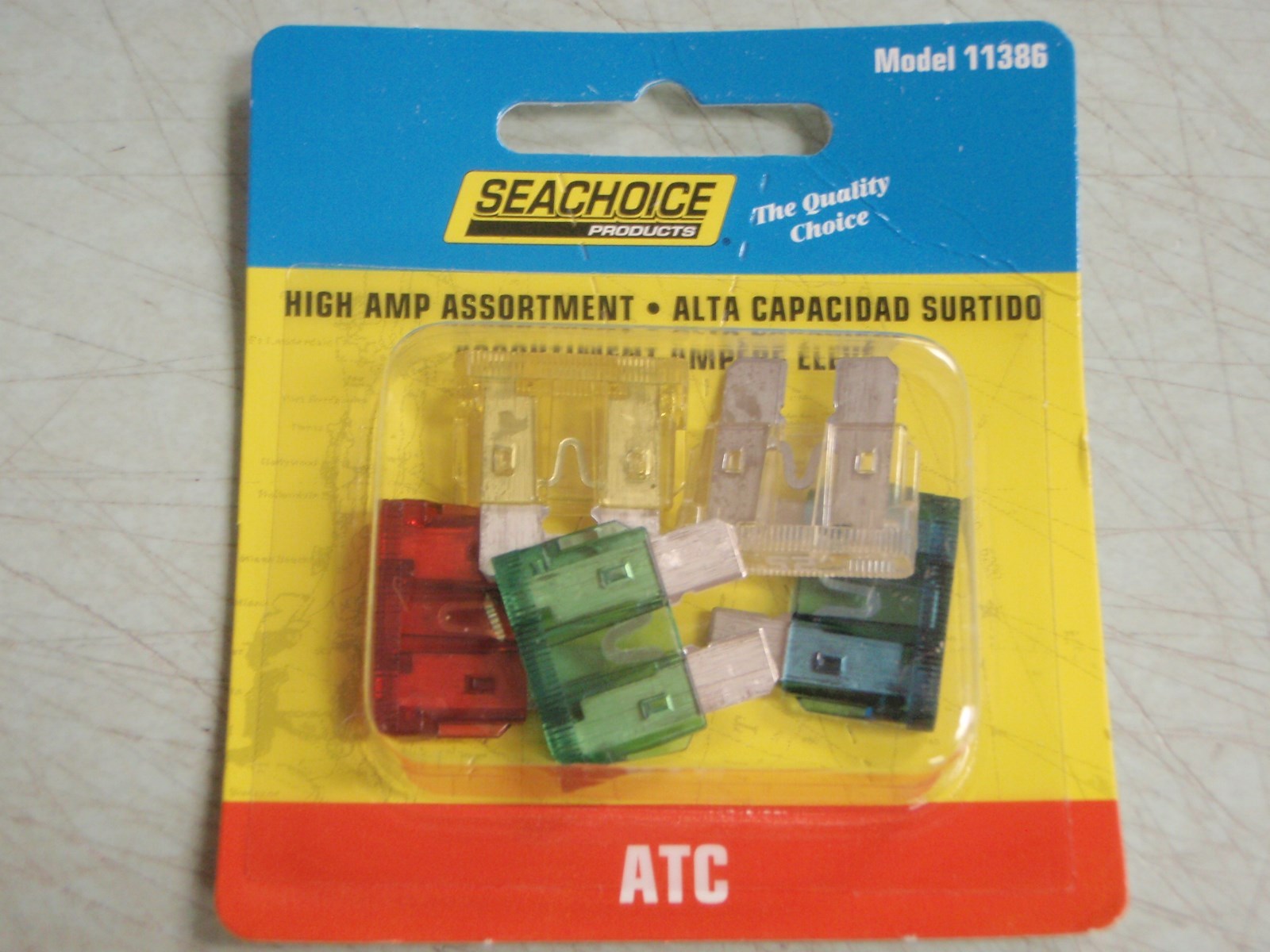 FUSE ATC HIGH AMP ASSORTMENT 10 15 20 25 30 AMP PAC OF 5 FUSES 11386 ...