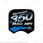 Fits Mercruiser 350 Mag MPi Decals (Blue) - Discontinued Decal ...