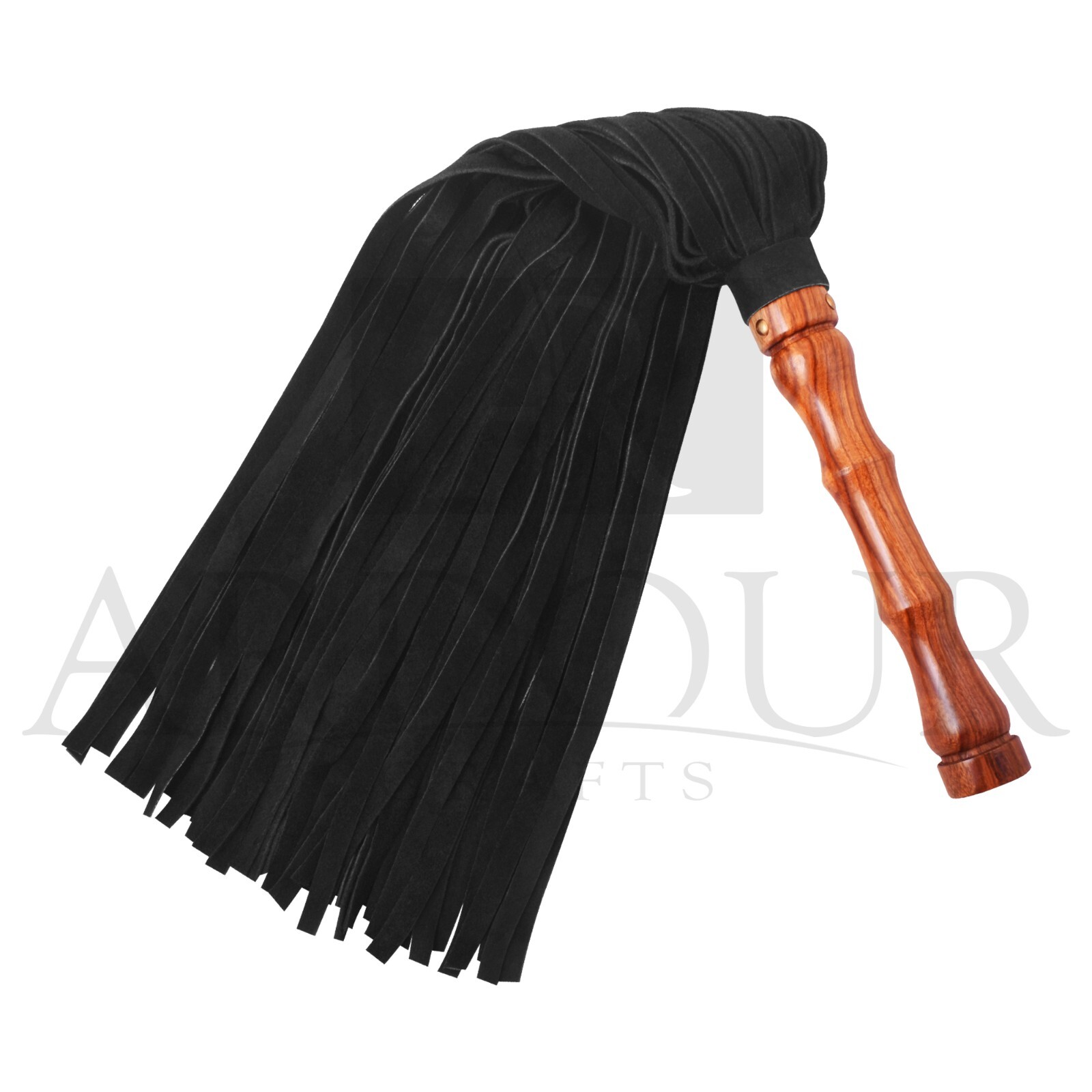 Genuine Cow Hide Thick Leather Flogger 50 Tails Heavy & Thuddy impact ...