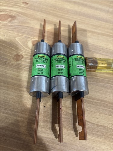 BUSSMANN FUSETRON TIME DELAY FRS-R-70 600V FUSE. | eBay