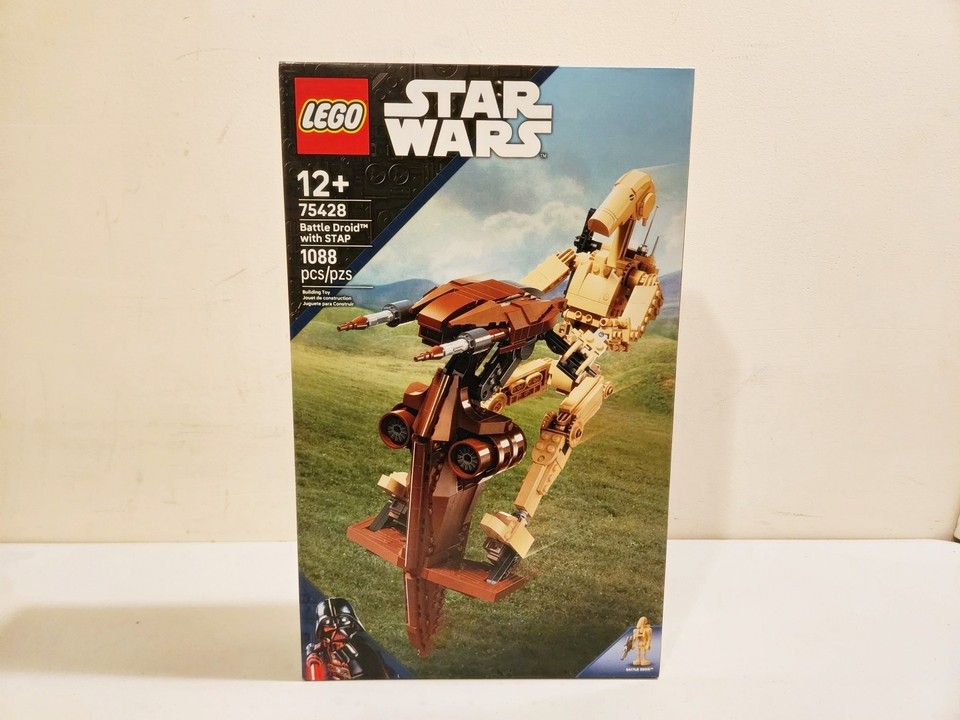 LEGO Star Wars: The Phantom Menace Battle Droid with STAP 75428, New ...