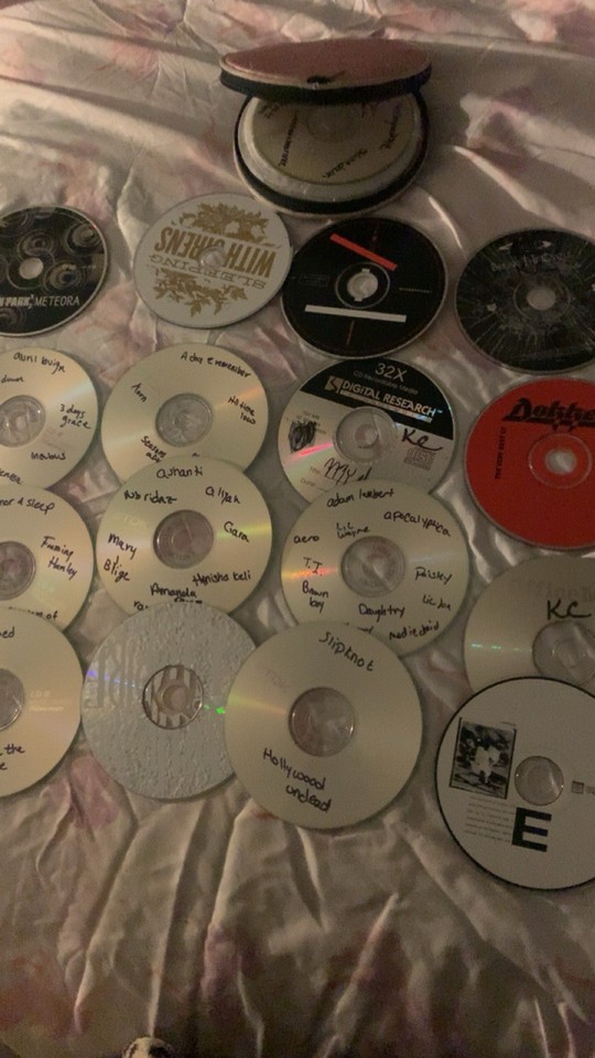 Lot of 24 Loose CDs Various Artists Genres No Jewel Cases Mostly Rock 🎸 ...
