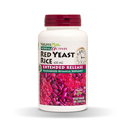 Nature's Plus Red Yeast Rice Extended Release Tablets, 600mg - 60 Count ...