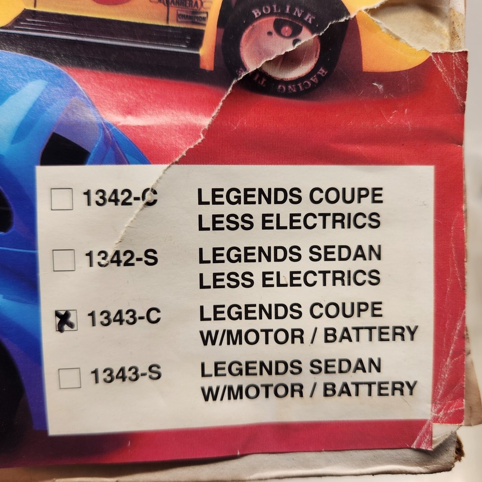 Legends RC Car Kit by Bolink Vintage HTF Coupe with Motor and Battery ...