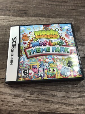 Moshi Monsters: Moshlings Theme Park (Nintendo DS, 2012) Complete ...