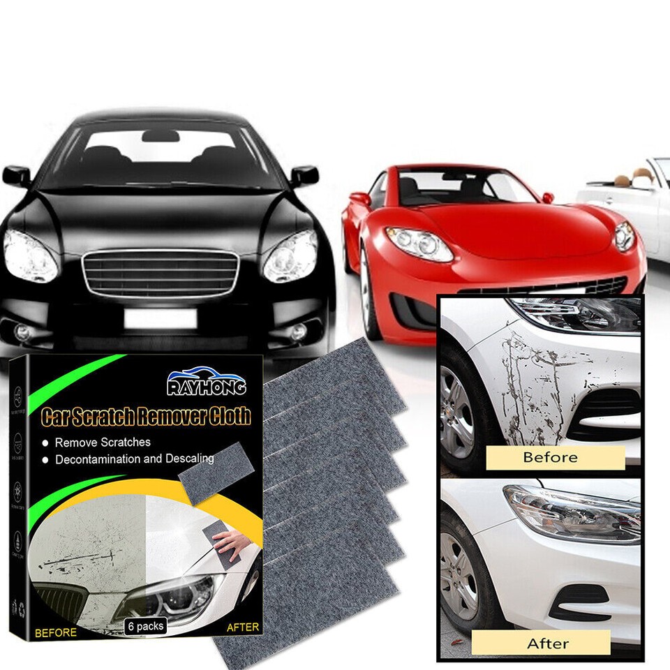12Pcs Nano Sparkle Cloth For Car Scratches Nano Magic Cloth Scratch ...
