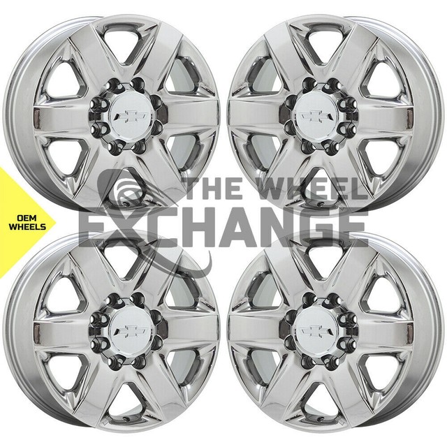 2020 Chevrolet Silverado 2500 OEM Factory 20" Polished Wheels Rims ...