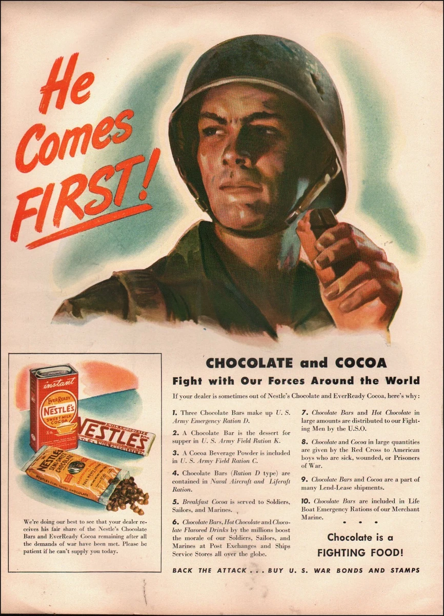 Vintage Chocolate Ads