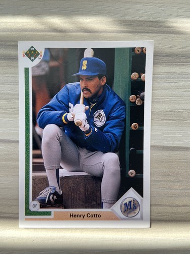 1991 Upper Deck Henry Cotto Seattle Mariners #110 | eBay