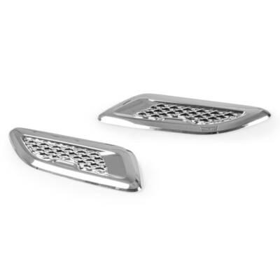 Chrome Bonnet Vent Front Hood Air Duct For Land Range Rover Evoque 12 ...