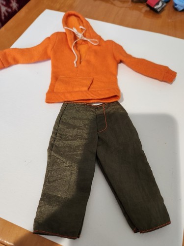 Ken Doll Orange Hoodie And Cali Board Shorts | eBay
