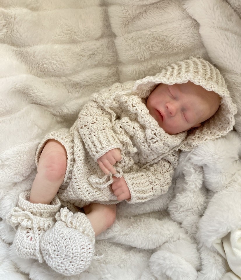 Realborn Reborn Baby Alma Asleep By Bountiful Baby With COA | eBay