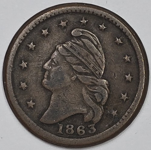 Rarer 1863 Copper New York War Token | eBay