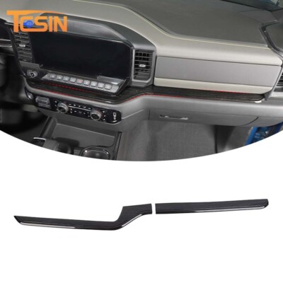Center Console Passenger Dash Strip Trim Cover for Chevy Silverado 22 ...