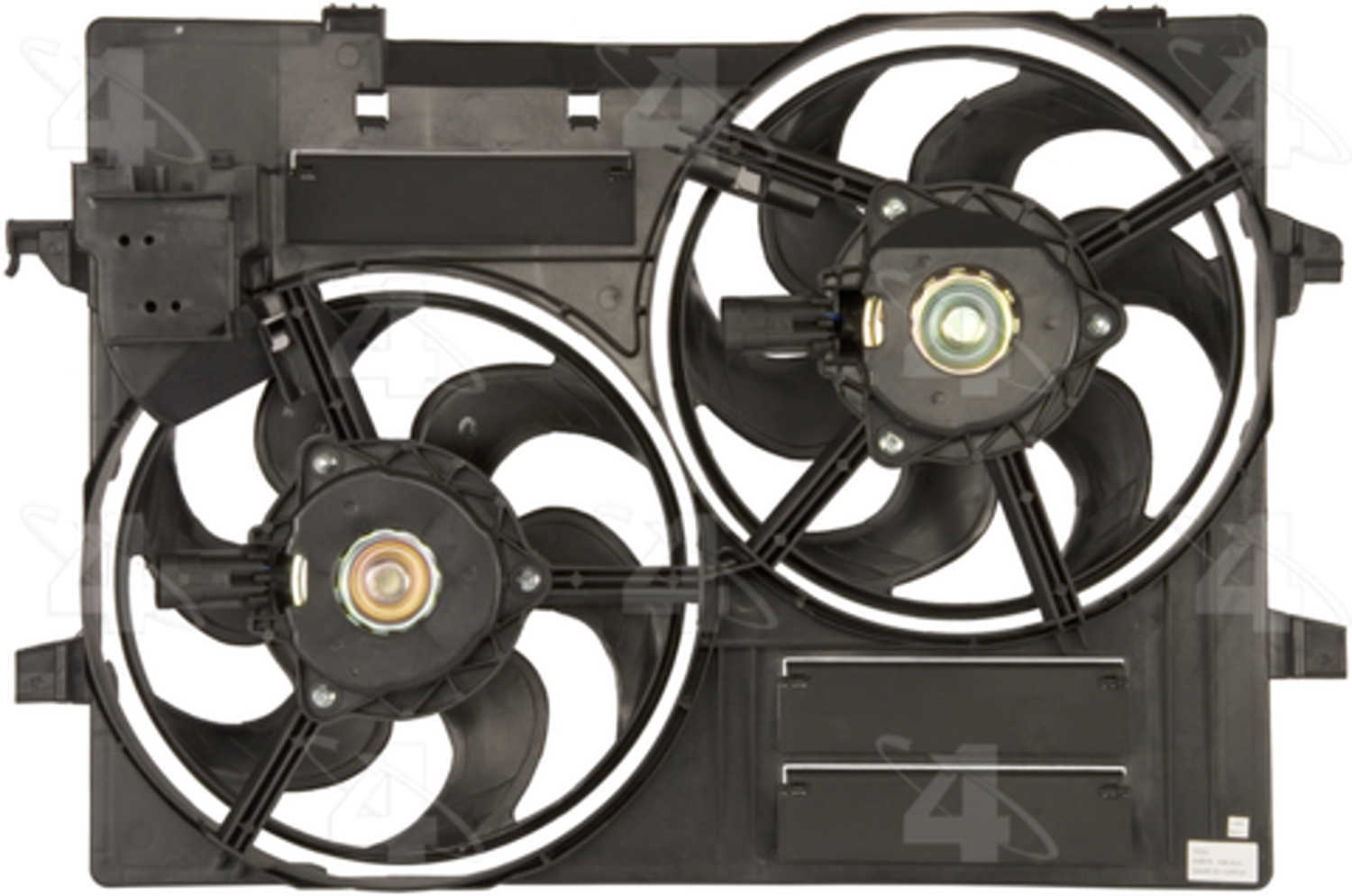 Dual Radiator and Condenser Fan Assembly-Rad / Cond Fan Assy. fits 02 ...
