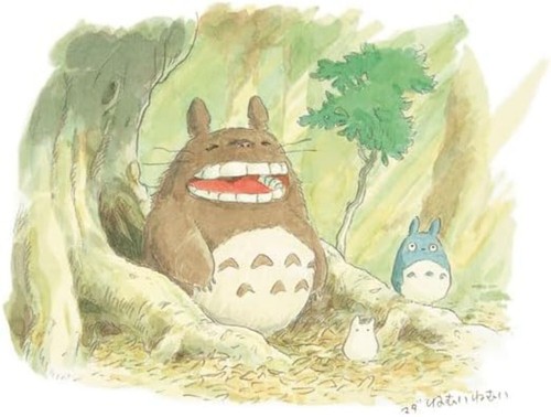 My Neighbor Totoro Greeting Card & Envelope Watercolor Style Studio ...
