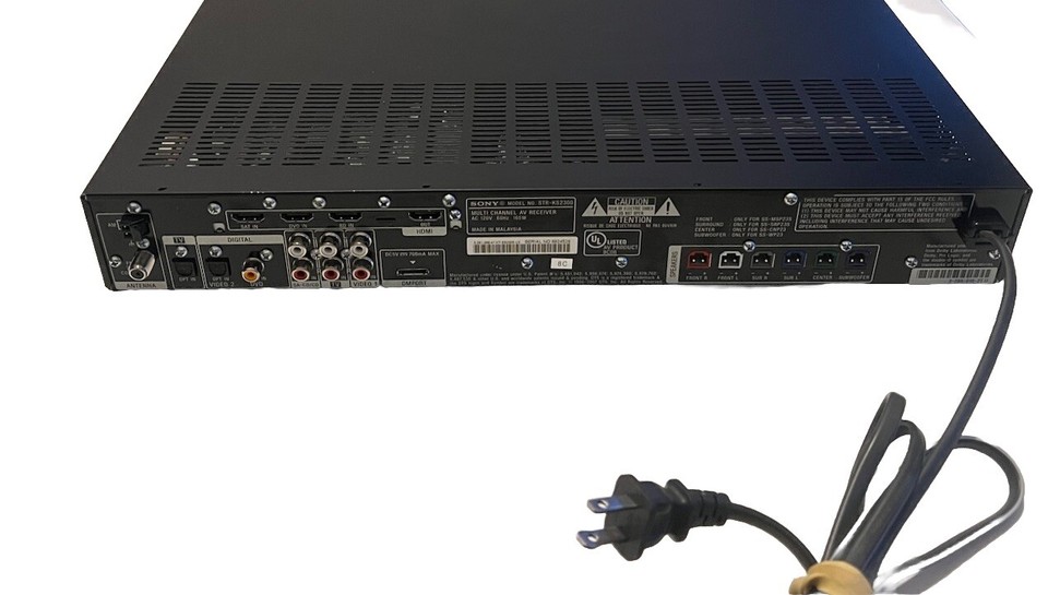 Sony S-Master HDMI Surround Sound Multi Channel AV Receiver STR-KS2300 ...