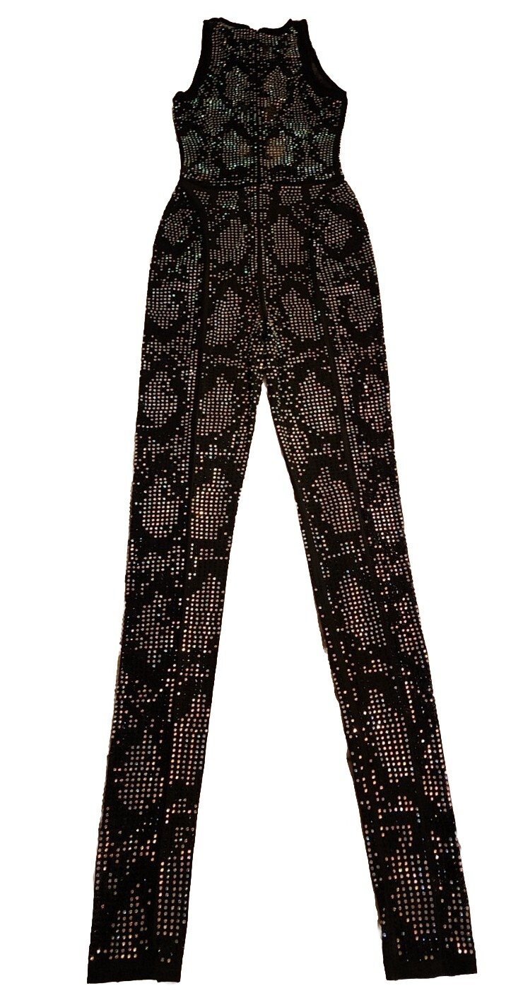 Lingerie - Posh By V Misha Crystal Jumpsuit - Sz Small - NWT | eBay