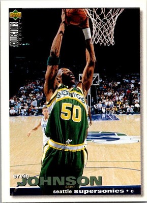 Ervin Johnson 1995-96 Collector's Choice #164 Seattle SuperSonics | eBay