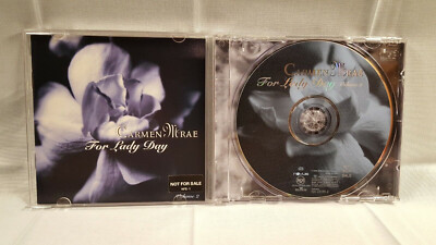 Carmen McRae / FOR LADY DAY - VOLUME 2 / CD / NFS (NOT FOR SALE) (PROMO ...