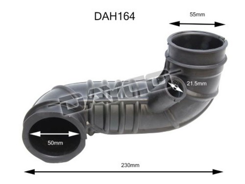 DAYCO AIR INTAKE HOSE FOR TOYOTA ECHO NCP12 NCP13 1.5L 4CYL 1999 - 2005 ...