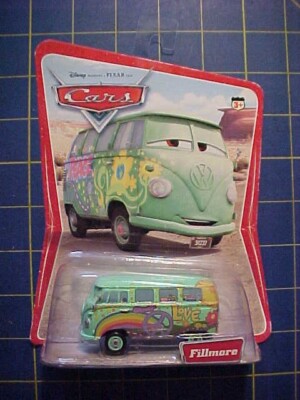 DISNEY PIXAR CARS ORIGINAL RELEASE DESERT CARD FILLMORE! A29/16/2L NIP ...