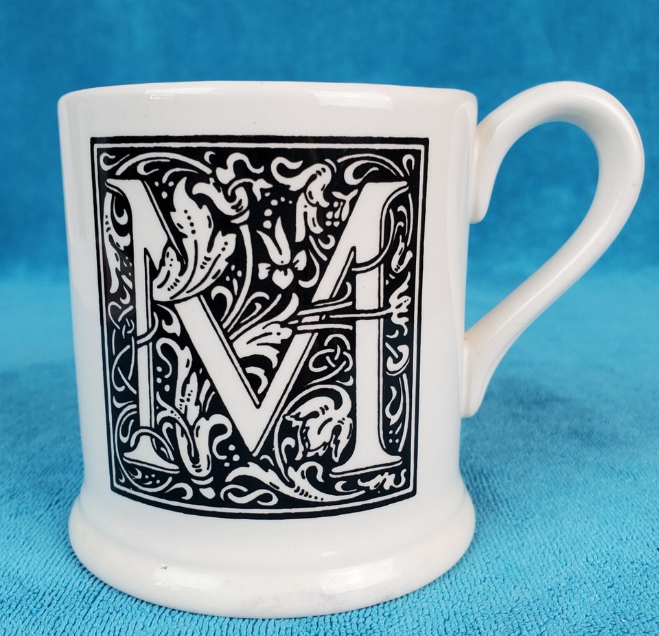 Monogram M Creative Tops Collectible Coffee Mug Tea Cup Made In England ...