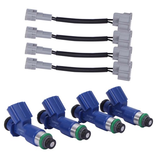 4X FUEL INJECTORS 410cc For Honda Civic Acura RDX RSX K20 K24 B16 16450 ...