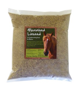 Horse Herbs Micronised Linseed Meal - Horse or Pony Feed Supplement ...