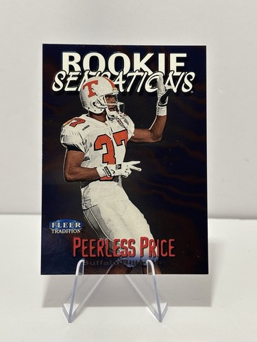 Peerless Price 1999 Fleer Tradition Rookie Sensations #18 Buffalo Bills ...