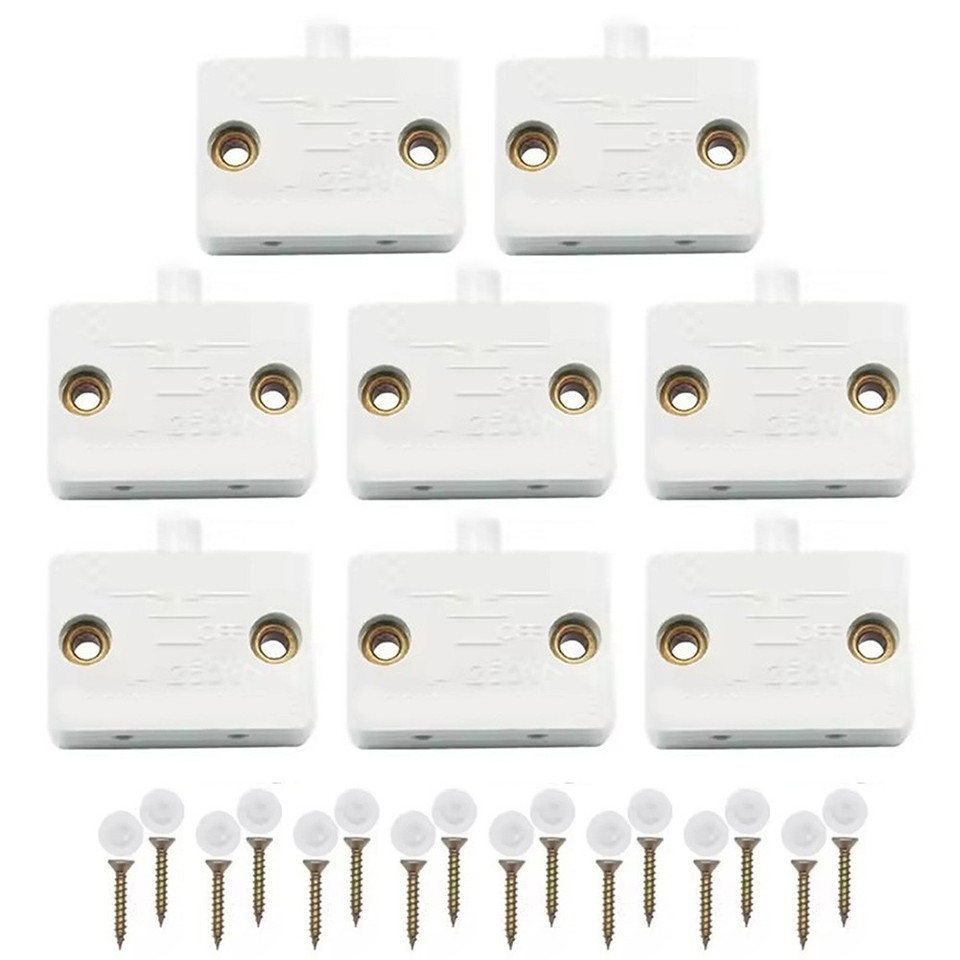 Cupboard Door Light Contact Switch 8Pack Automatic LED Lights for ...
