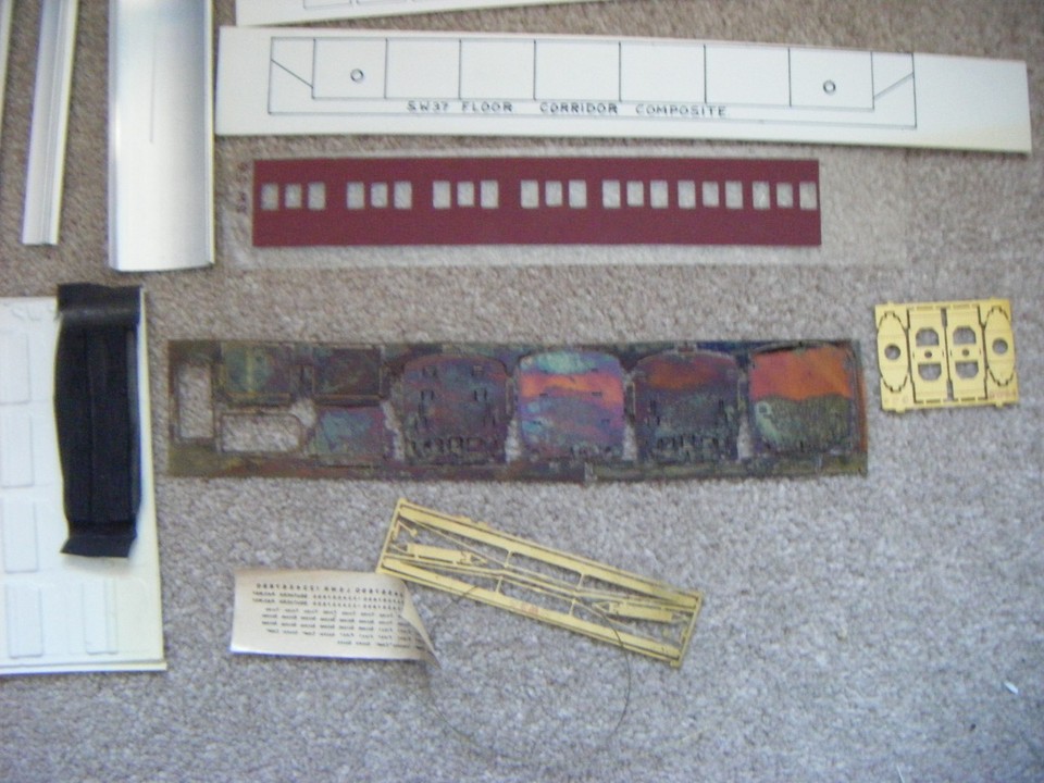 PC Models 4mm scale kit for LSWR 5 ft Corridor Composite | eBay UK