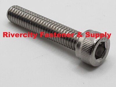 (10) M6-1.0x30 Socket / Allen Head Cap Screws Stainless M6X30 Bolts ...