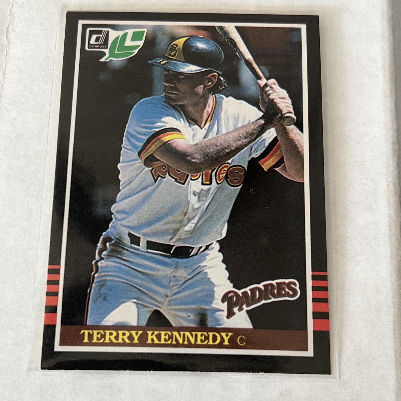 Terry Kennedy 33 1985 Donruss Leaf Baseball Card | eBay