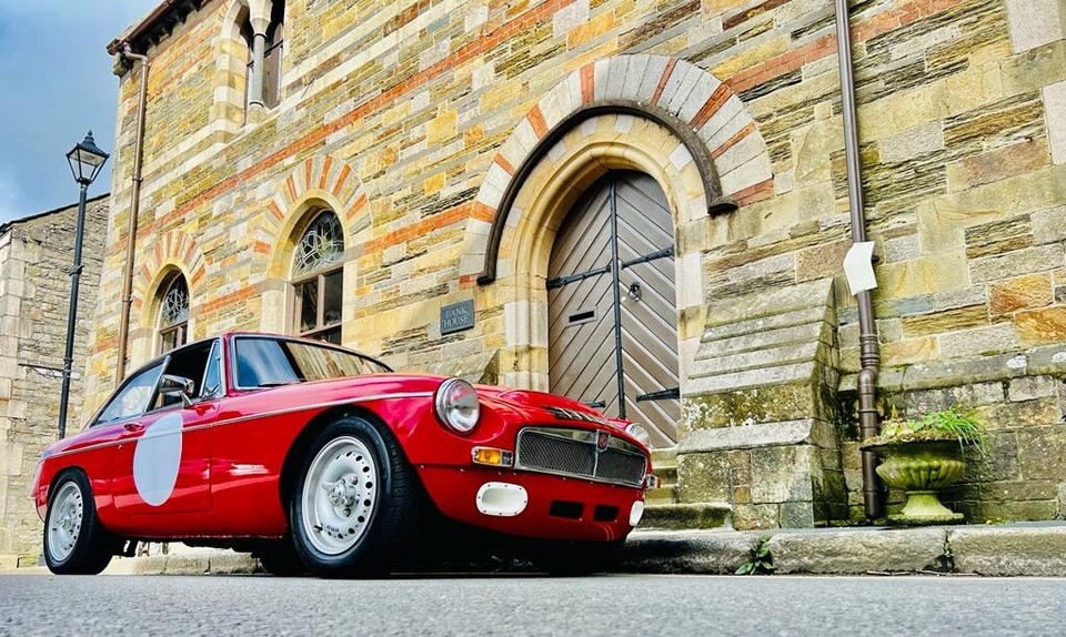 1968 MGC GT red 24757 miles vintage retro classic MG | eBay