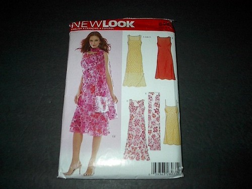 New Look Pattern 6482 Misses' Chic Dress in Two Lengths and Scarf 8 ...