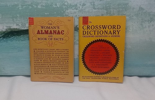 Dell Purse Book The Woman's Almanac Book Of Facts & Crossword ...