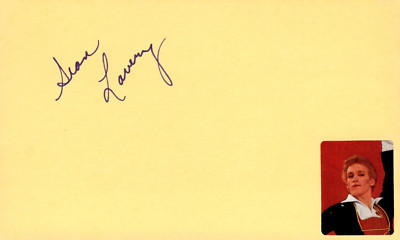 Sean Lavery Signed Auto 3x5 Index Card Ballet/Dance | eBay