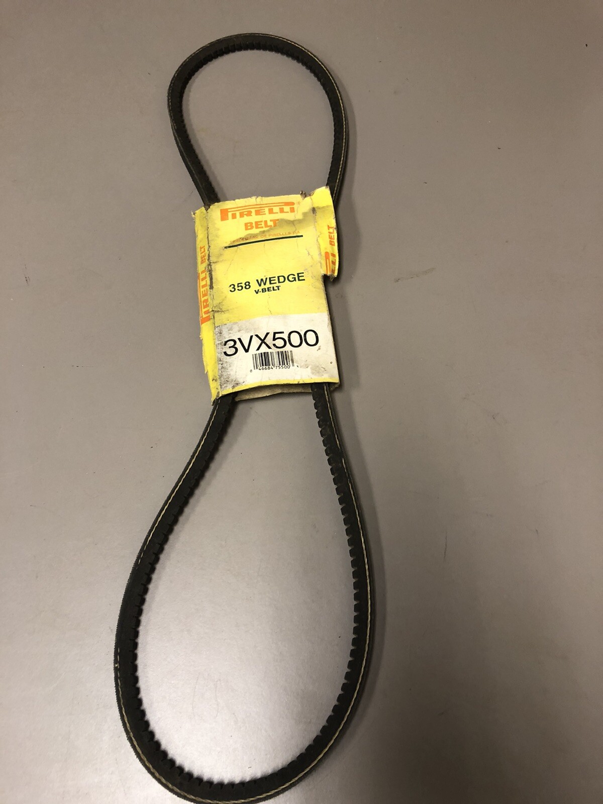 Pirelli 3VX500 Cogged V-Belt New Old Stock! | eBay