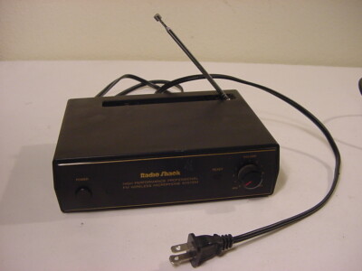 RADIO SHACK FM WIRELESS MICROPHONE SYSTEM 32-1224 | eBay