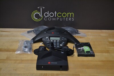 Polycom SoundStation 2W 2.4GHz Expandable 2200-07880-001 2x Microphone ...