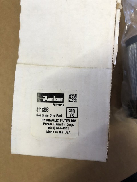 Parker Hydraulic Filter Part# 411135S for sale online | eBay