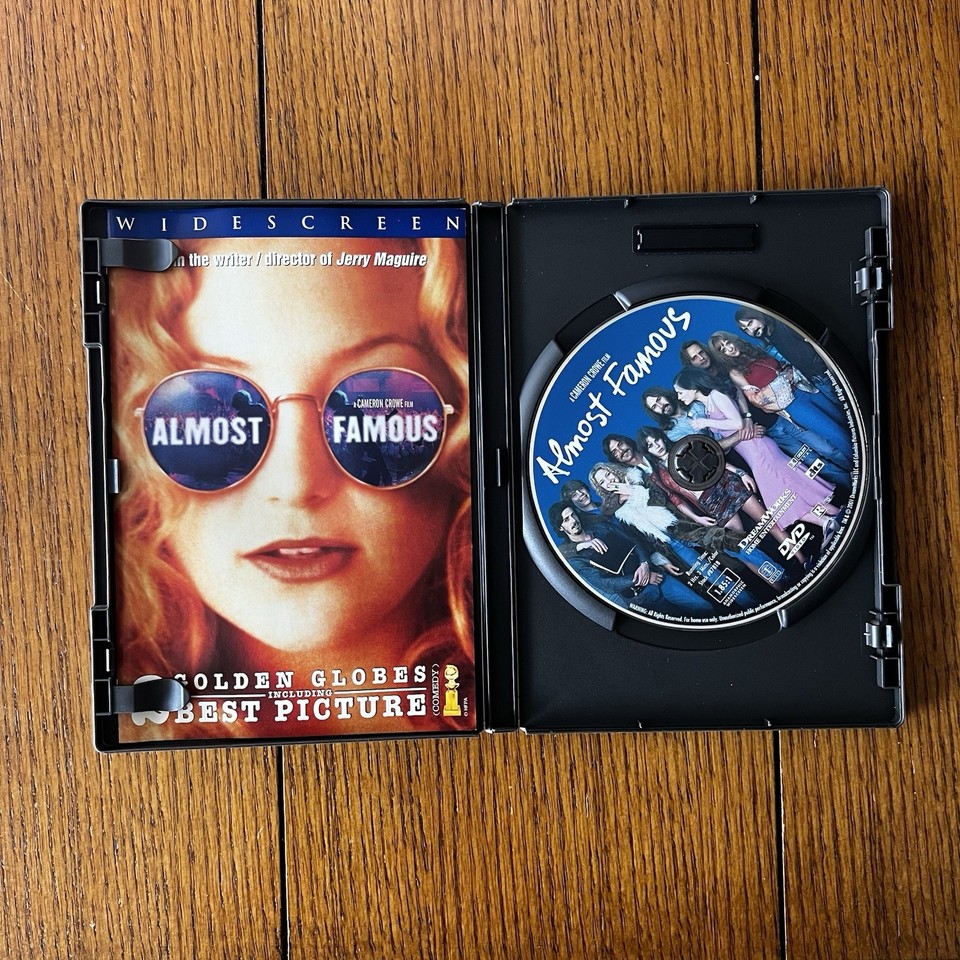 Almost Famous DVD Kate Hudson | eBay