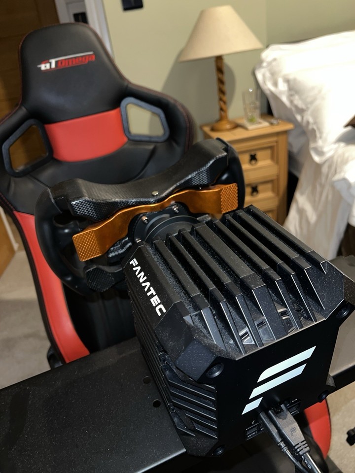 Fanatec CSL DD 8NM Base Bundle with CSL Elite McLaren GT3 V2 QR2 and ...