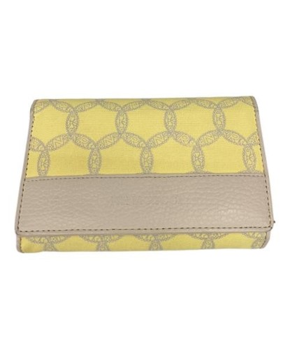 NINA RICCI Bi-fold wallet Yellow x Beige | eBay Australia