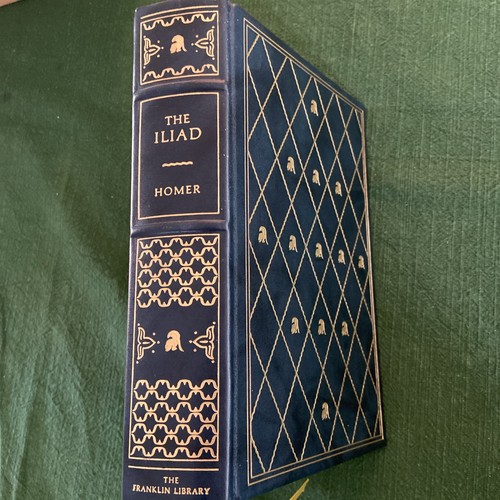 THE ILLIAD By Homer, Greek Mythology Franklin Library 1976 | eBay