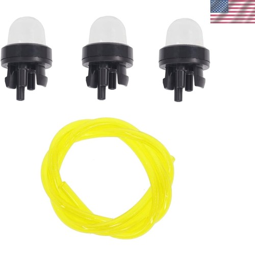Troy-Bilt 3-Pack Primer Bulbs with Fuel Line for Reliable Trimmer ...