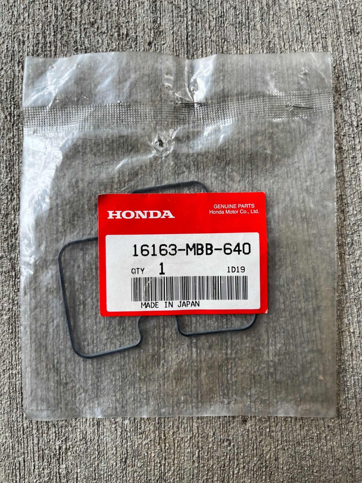 OEM+Honda+GSKT+Float+Chamber+16163-mbb-640 for sale online | eBay