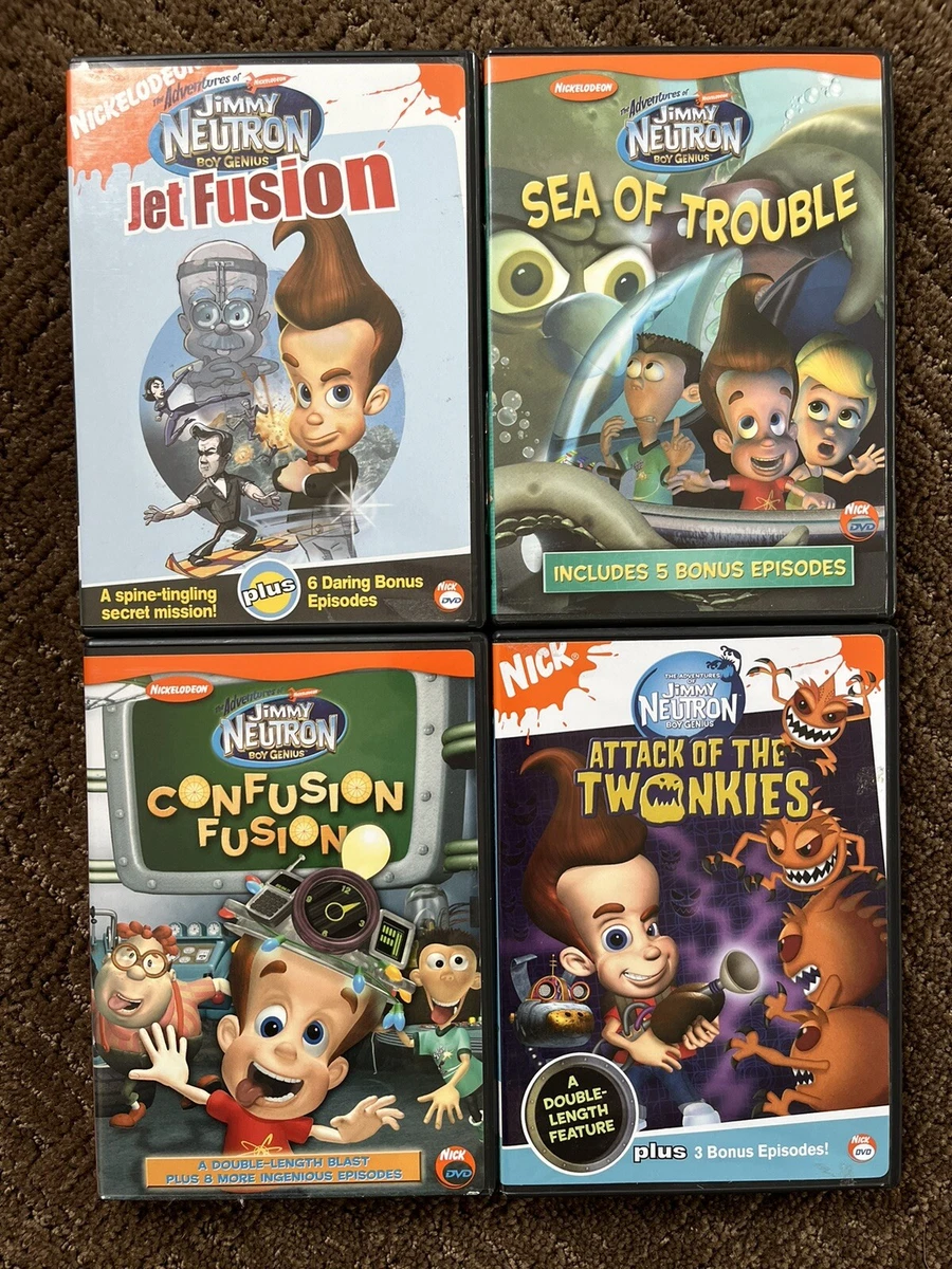 The Adventures Of Jimmy Neutron Boy Genius Confusion Fusion