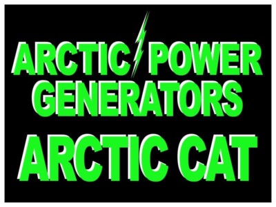 Arctic Car Power Generators - Snowmobiles NEW METAL SIGN: 12x16" Free ...